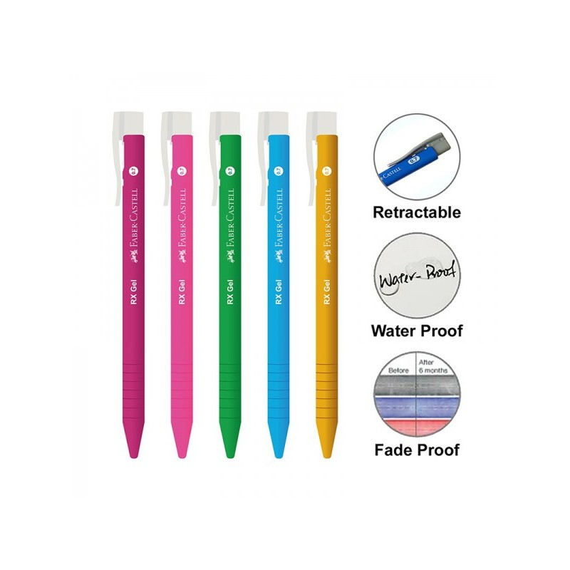 FABER-CASTELL (RX GEL PEN) | Shopee Malaysia