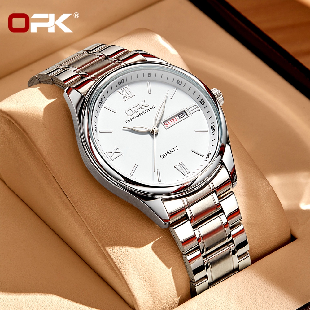 OPK Jam Tangan Lelaki Original 100% Watch Man Birthday Waterproof ...