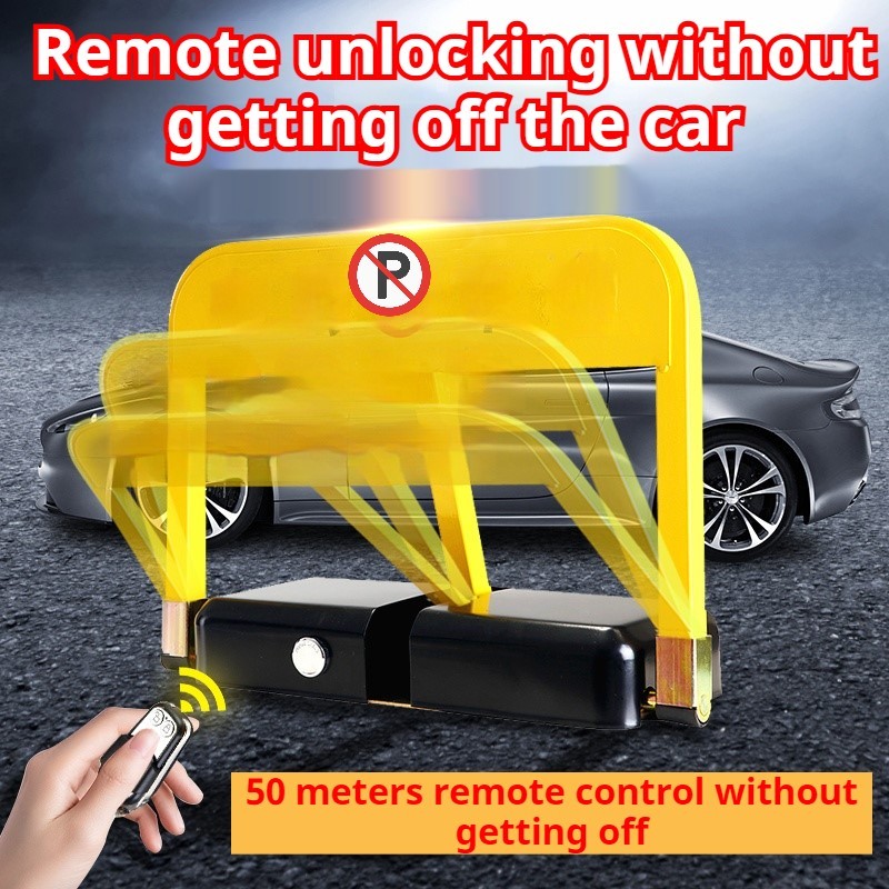 Parking Space Lock Smart Folding Parking Barrier Parking Guard Smart ...