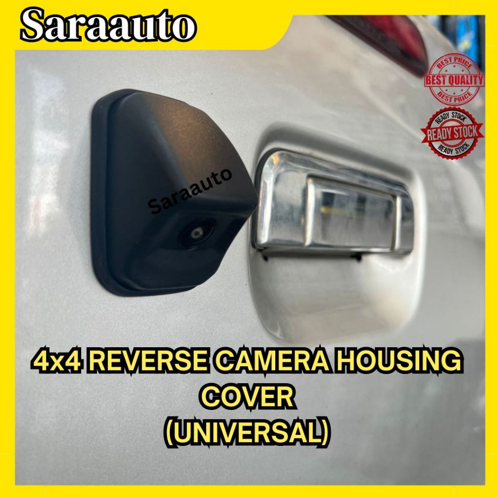 4x4 REVERSE CAMERA HOUSING COVER (UNIVERSAL) 4WD Toyota Hilux Vigo ...