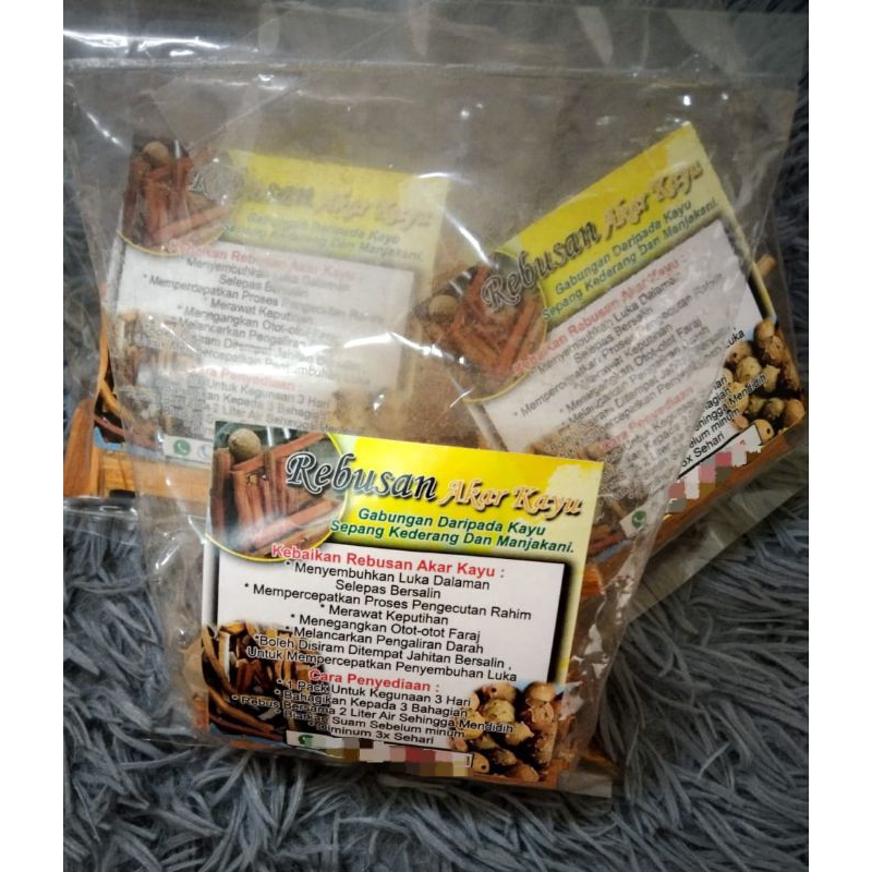 MINUMAN AKAR KAYU 3PACK RM25 | Shopee Malaysia
