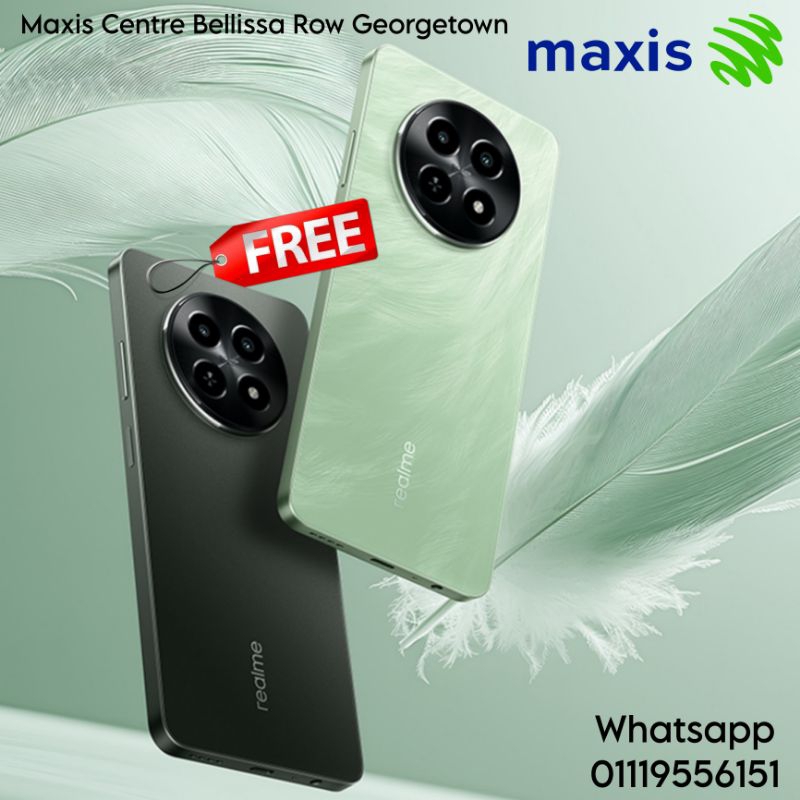 Realme 12x 5G 256GB 50MP Dengan Pelan Maxis Postpaid | Shopee Malaysia