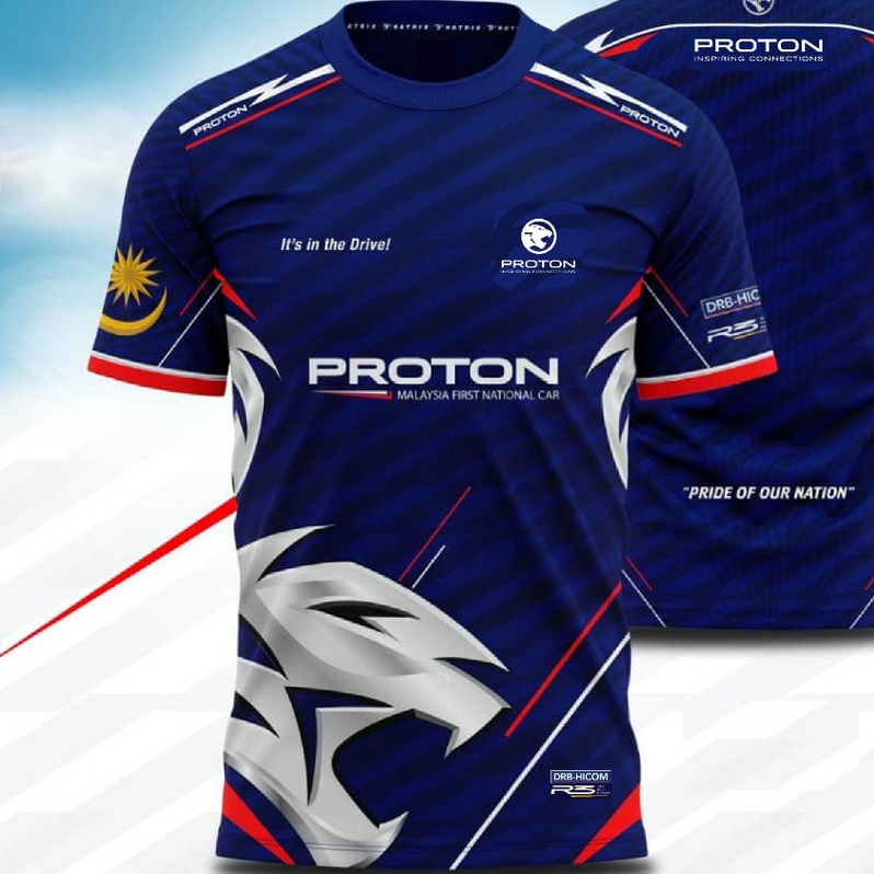 R3 SUBLIMATION PROTON (it's in the Drive Shirt For Men)( New Blue O ...