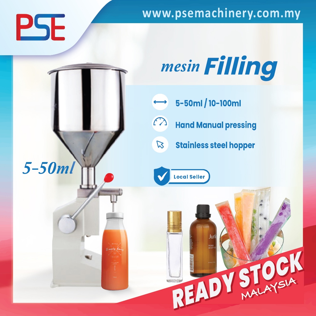 5-50ml Filling Machine for liquid Manual Hand Filling Machine | Shopee ...