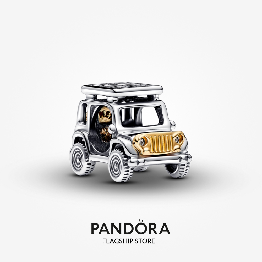 Pandora 14k Gold Plated Two-tone Adventure Car Charm | Shopee Malaysia