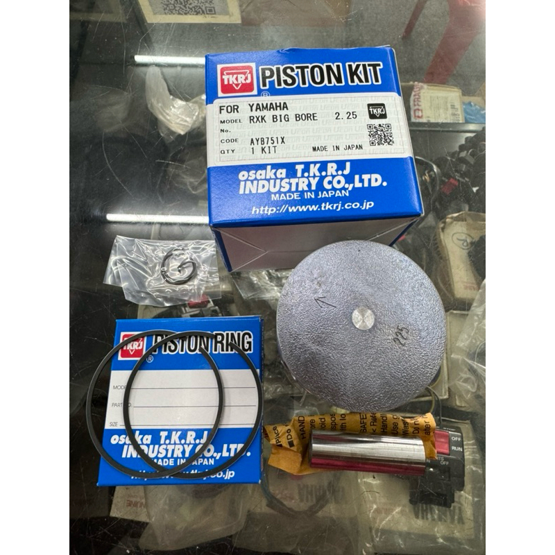 piston tkrj rxk big bore 2.25 (60.25mm) made in japan | Shopee Malaysia