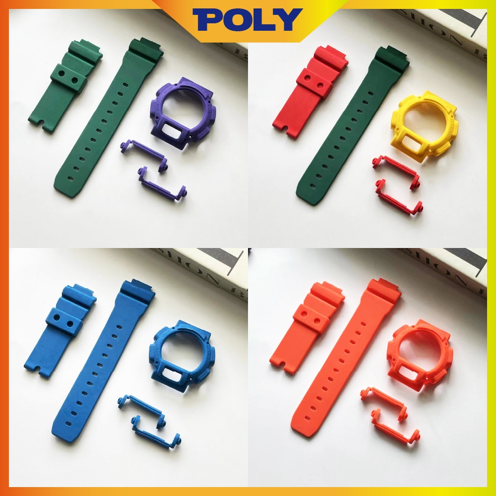 Dw9052 Bnb Dw9052 Custom 9052 Bnb Dw9000 Dw8800 Bnb Anak Katak Replacement Strap Lelaki Solid ...