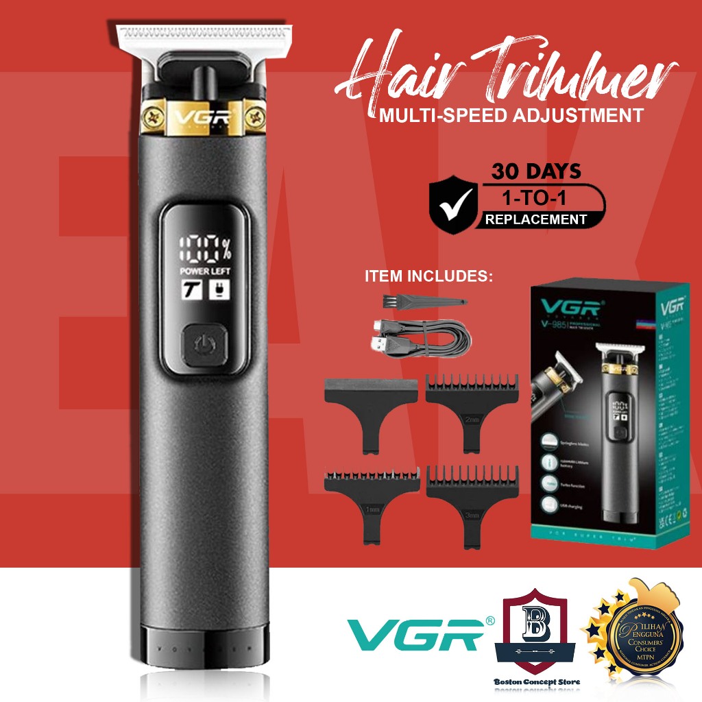 VGR V-985 Hair Clipper Professional Haircut Electric Hair Trimmer ...