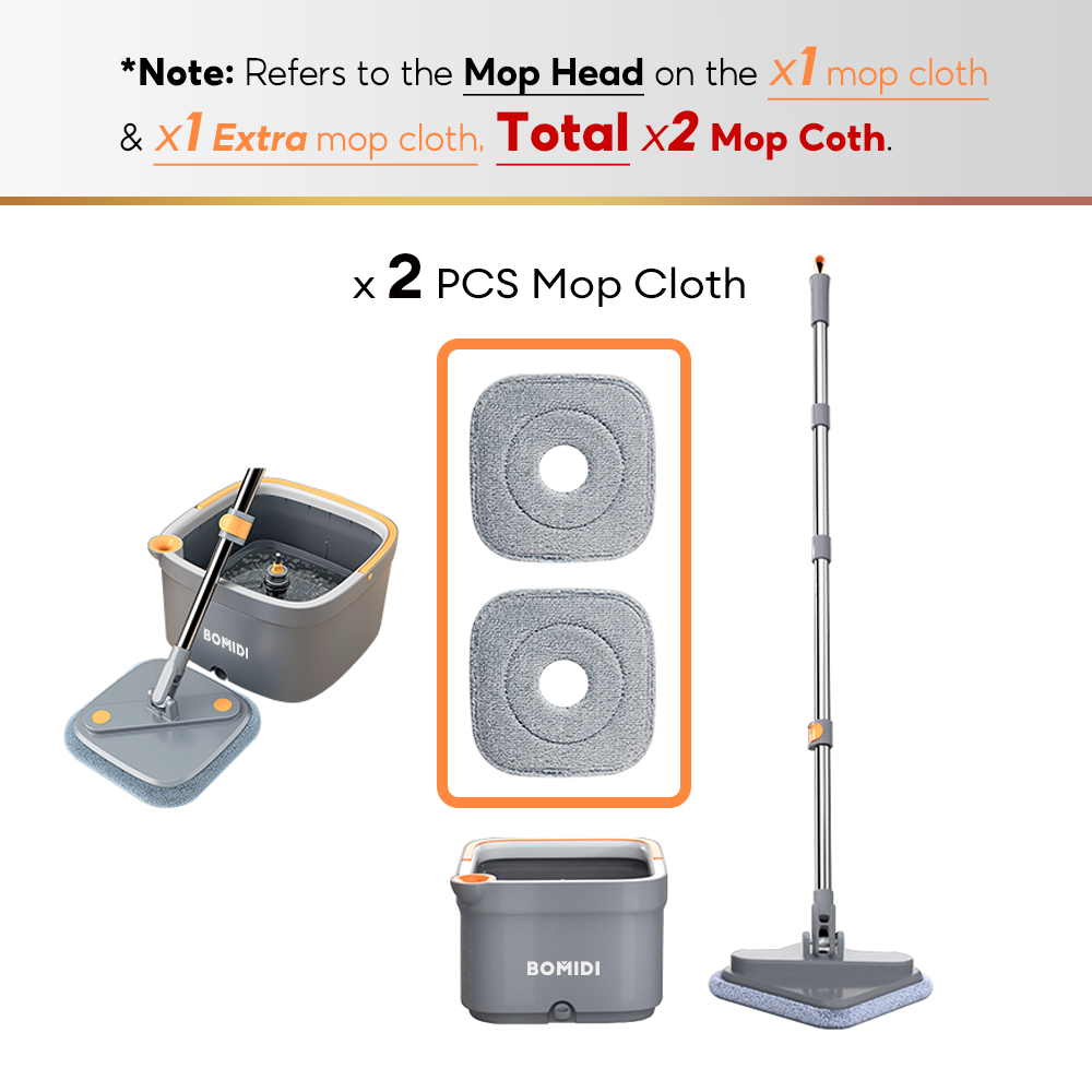 Joybos Spin Mop Set M16 Automatic Magic Mop No Hand-Washing Lazy Mops ...