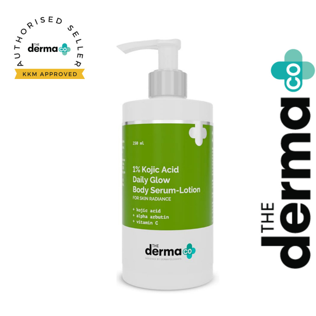 The Derma Co 1% Kojic Acid Daily Glow Body Serum Lotion (250ml ...