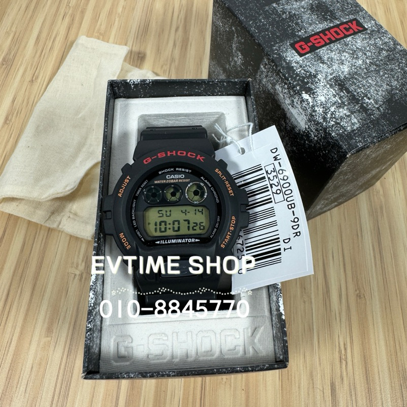 100% ORIGINAL CASIO G-SHOCK DW-6900UB-9DR / DW-6900UB-9 / DW-6900B-9 ...