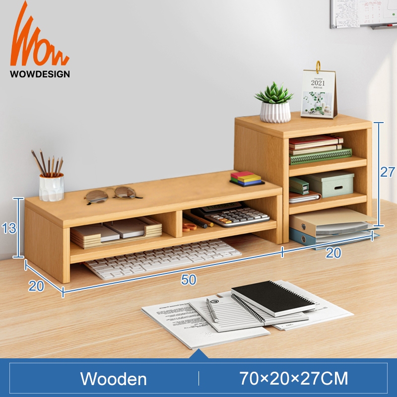 Monitor Stand Raiser Screen Increase Shelf Base Riser Laptop Stand ...