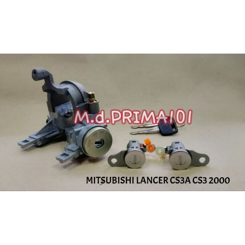 MITSUBISHI LANCER CS3A CS3 2000 STARTER IGNITION SWITCH LOCK WITH DOOR ...