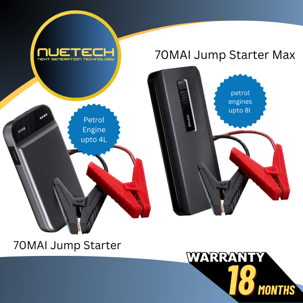 [Ready Stock] 70mai Jump Starter/Max Powerbank for Car Emergency ...
