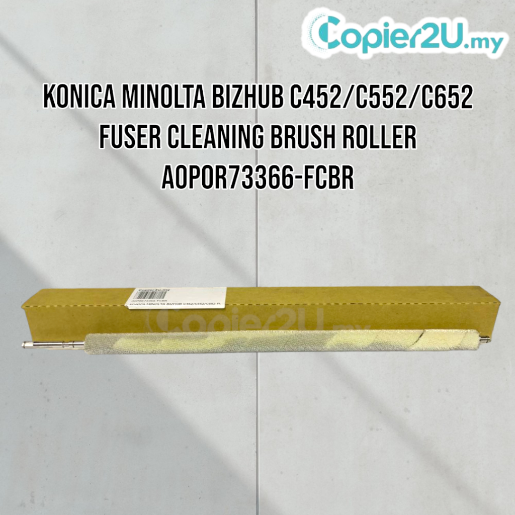 KONICA MINOLTA BIZHUB C452/C552/C652 FUSER CLEANING BRUSH ROLLER A0P0R73366-FCBR | Shopee Malaysia