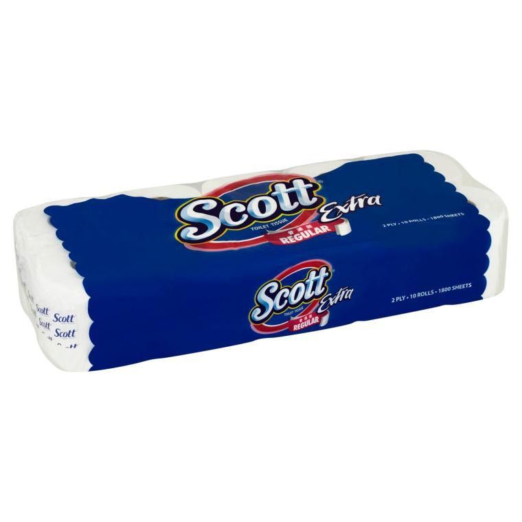 SCOTT EXTRA REGULAR TOILET TISSUE (10 ROLLS) | Shopee Malaysia