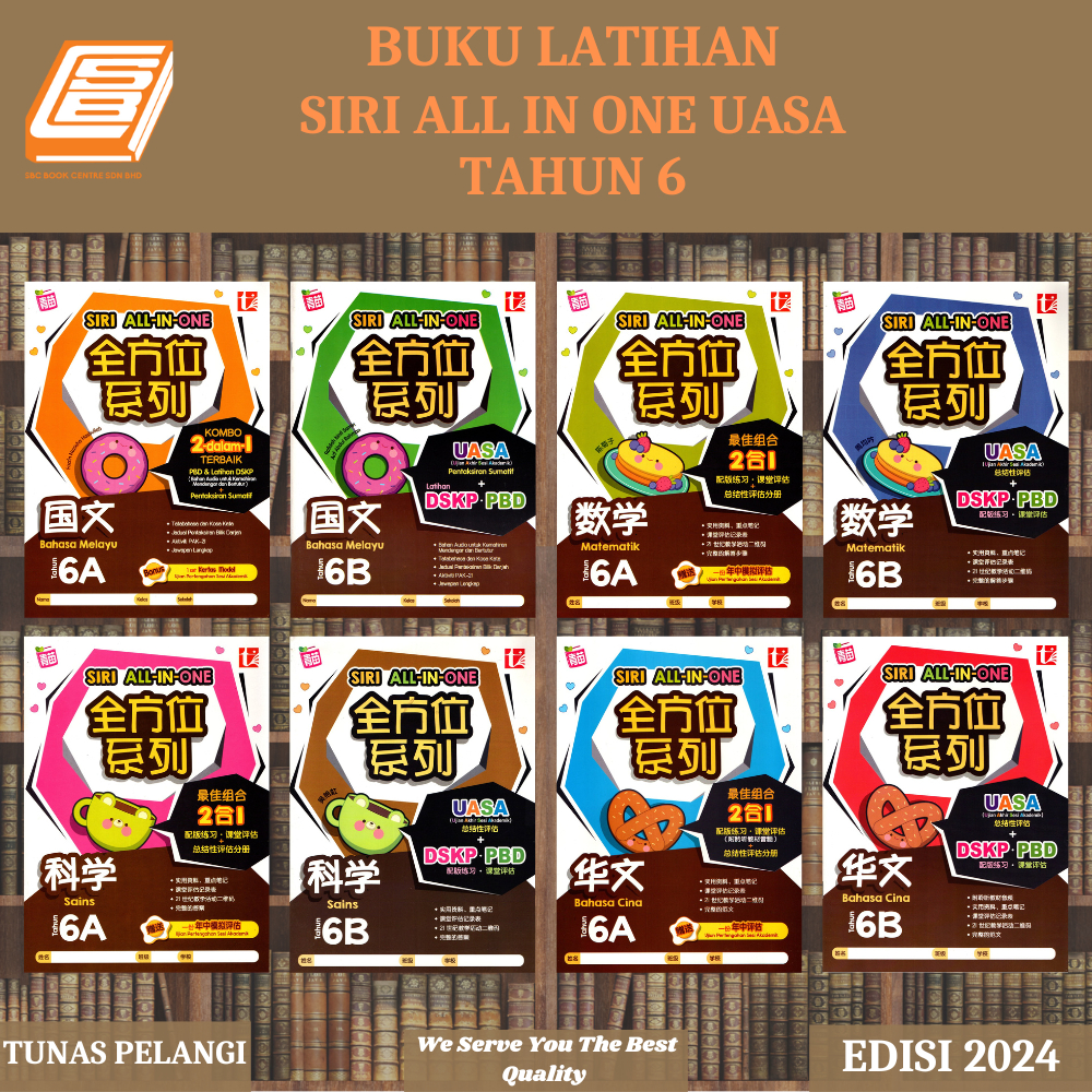 [SBCB] Buku Latihan : Siri All in One UASA 全方位系列 Tahun 6 ( Tunas Pelangi ) | Shopee Malaysia