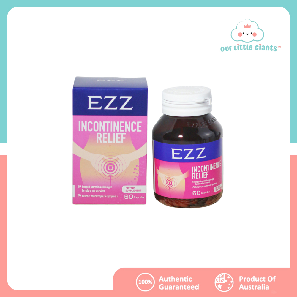 EZZ Incontinence Relief 60 Capsules | Rebuild Pelvic Floor Health | Shopee Malaysia