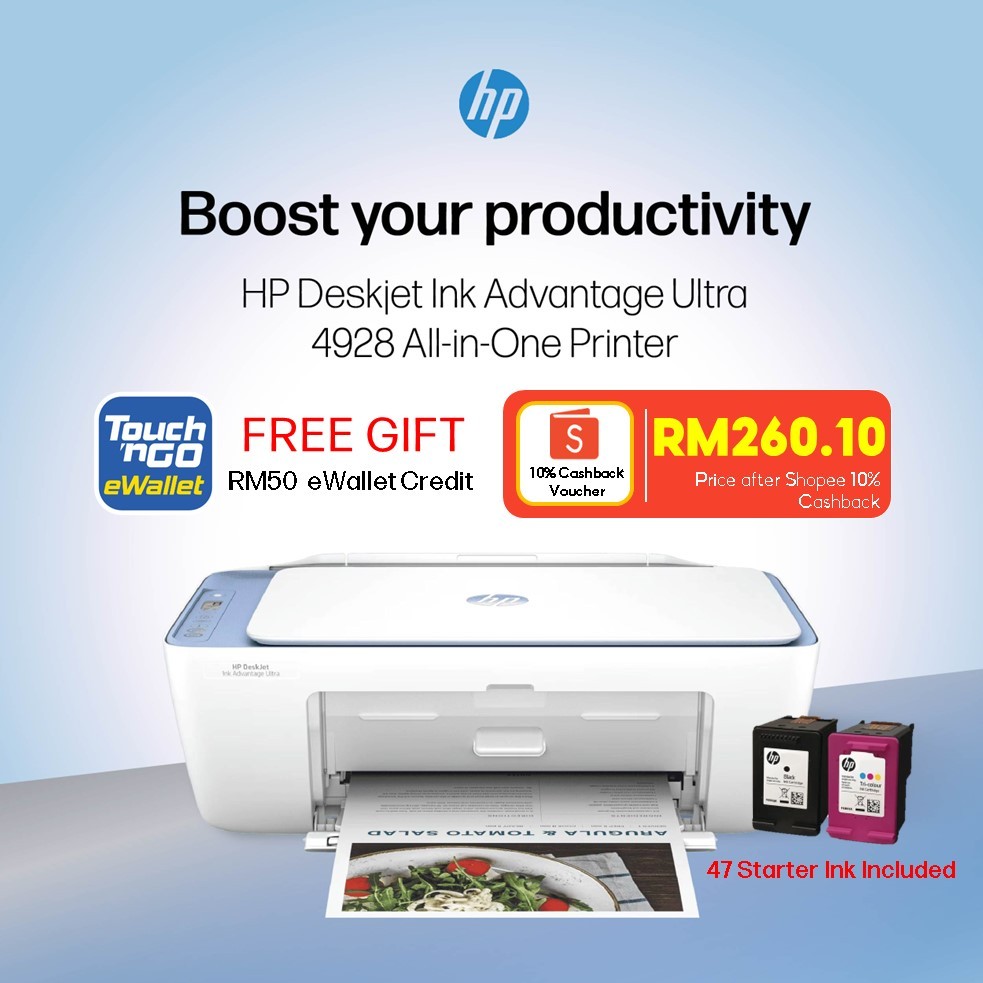 HP Deskjet Ink Advantage Ultra 4928 Wireless Printing All-In-One ...