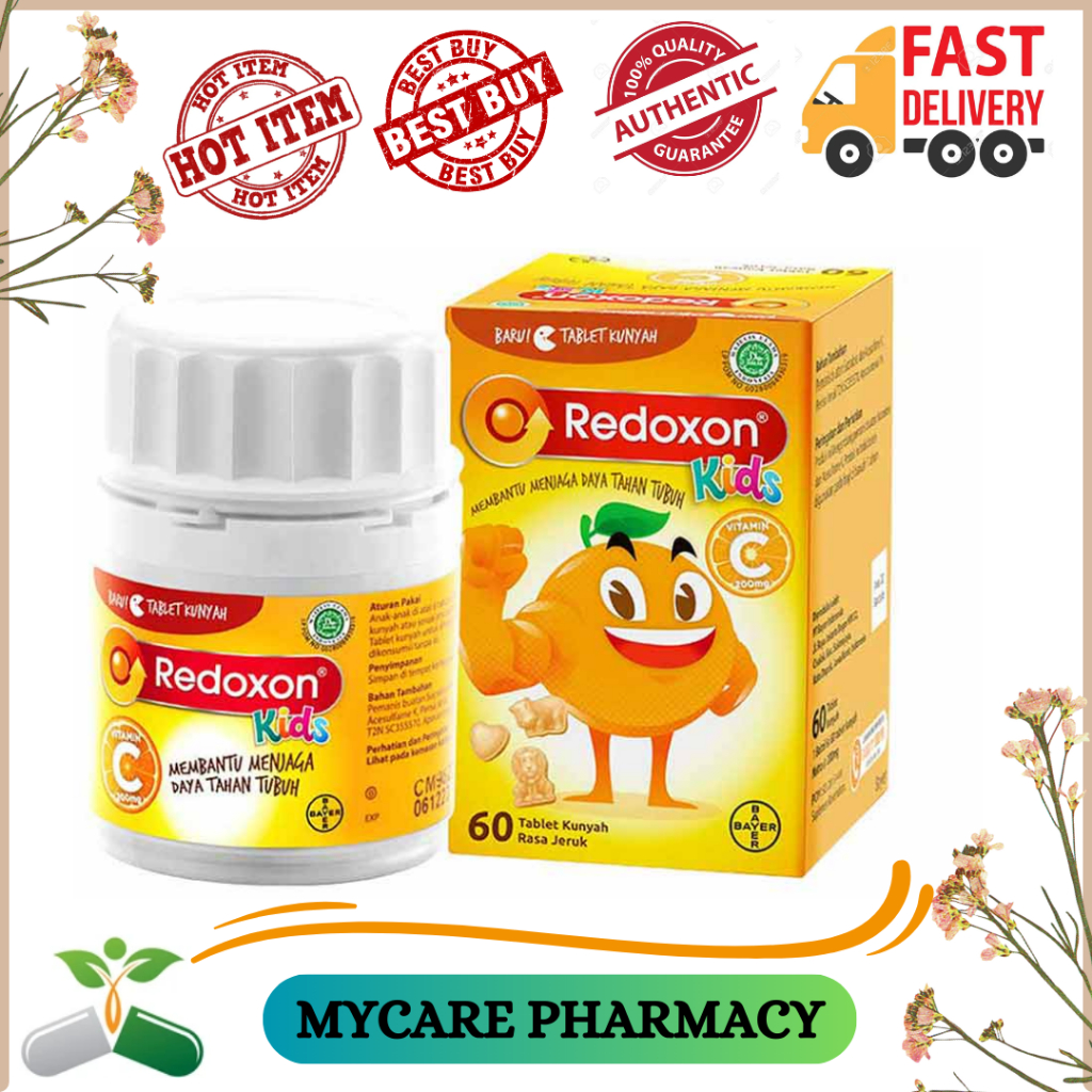 Redoxon Kids Plain C Chewable Tablet (60's) | Shopee Malaysia