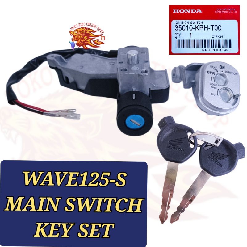 HONDA WAVE125S WAVE125-S WAVE-125-S WAVE-125S W125S W125-S IGNITION ...
