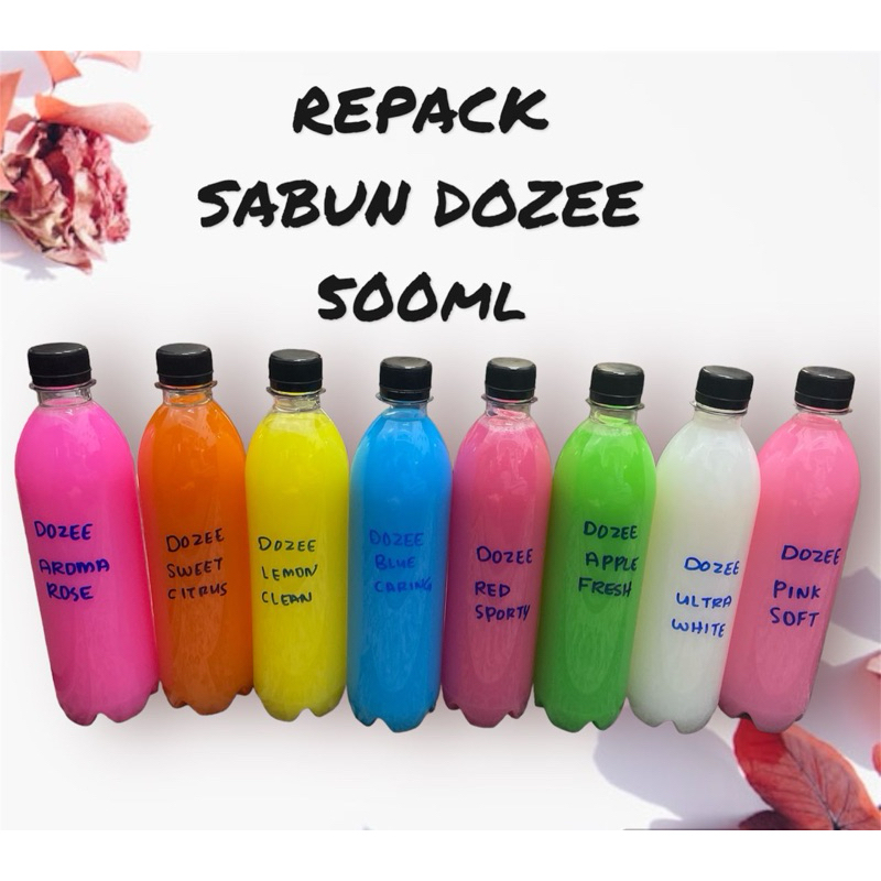 Sabun Dozee 500ml Repack|Softener & pewangi baju(SAMPLE) | Shopee Malaysia