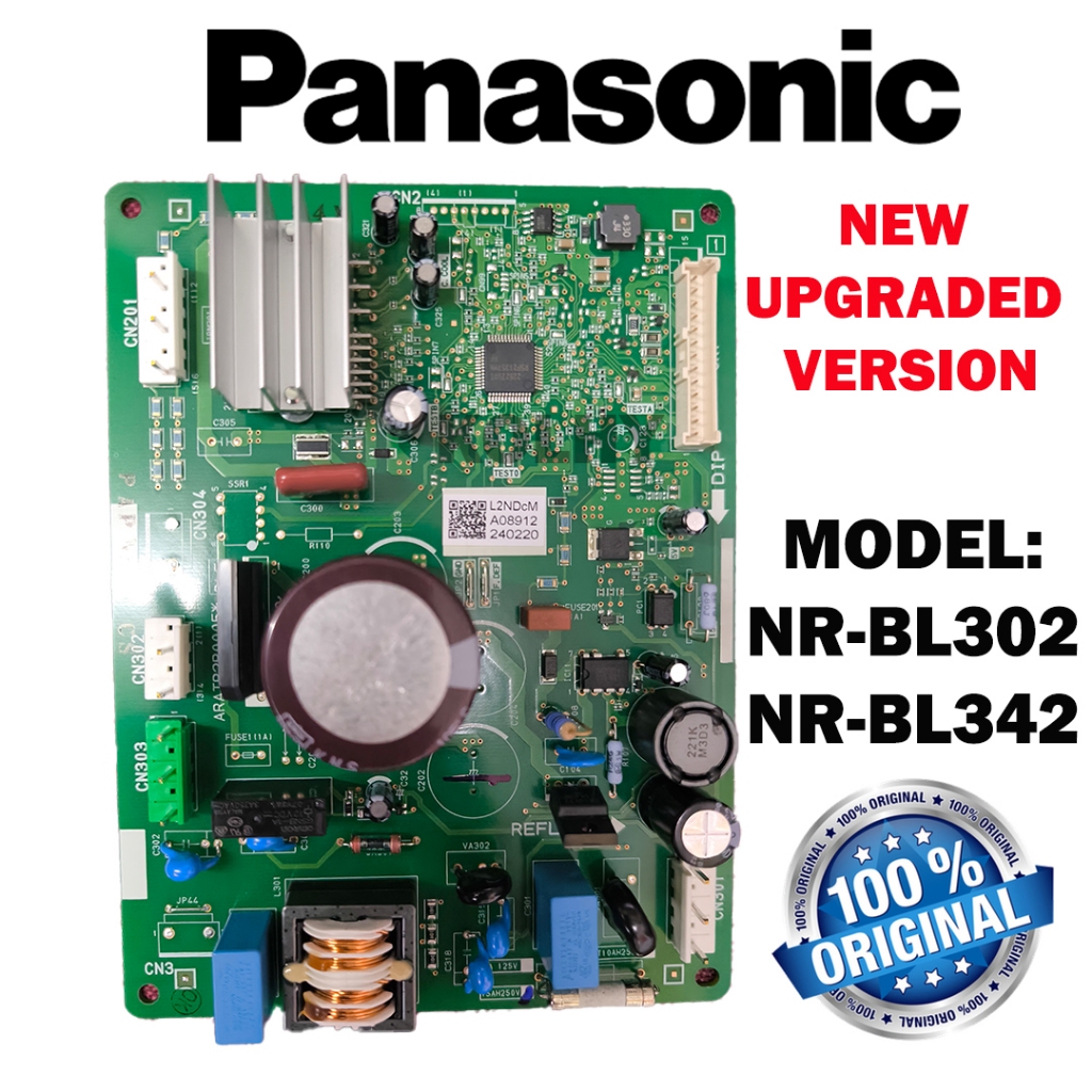 Panasonic Refrigerator Fridge PCB Board For NR-BL302 NR-BL342 NR-BL302PSMY NR-BL302PKMY NR ...