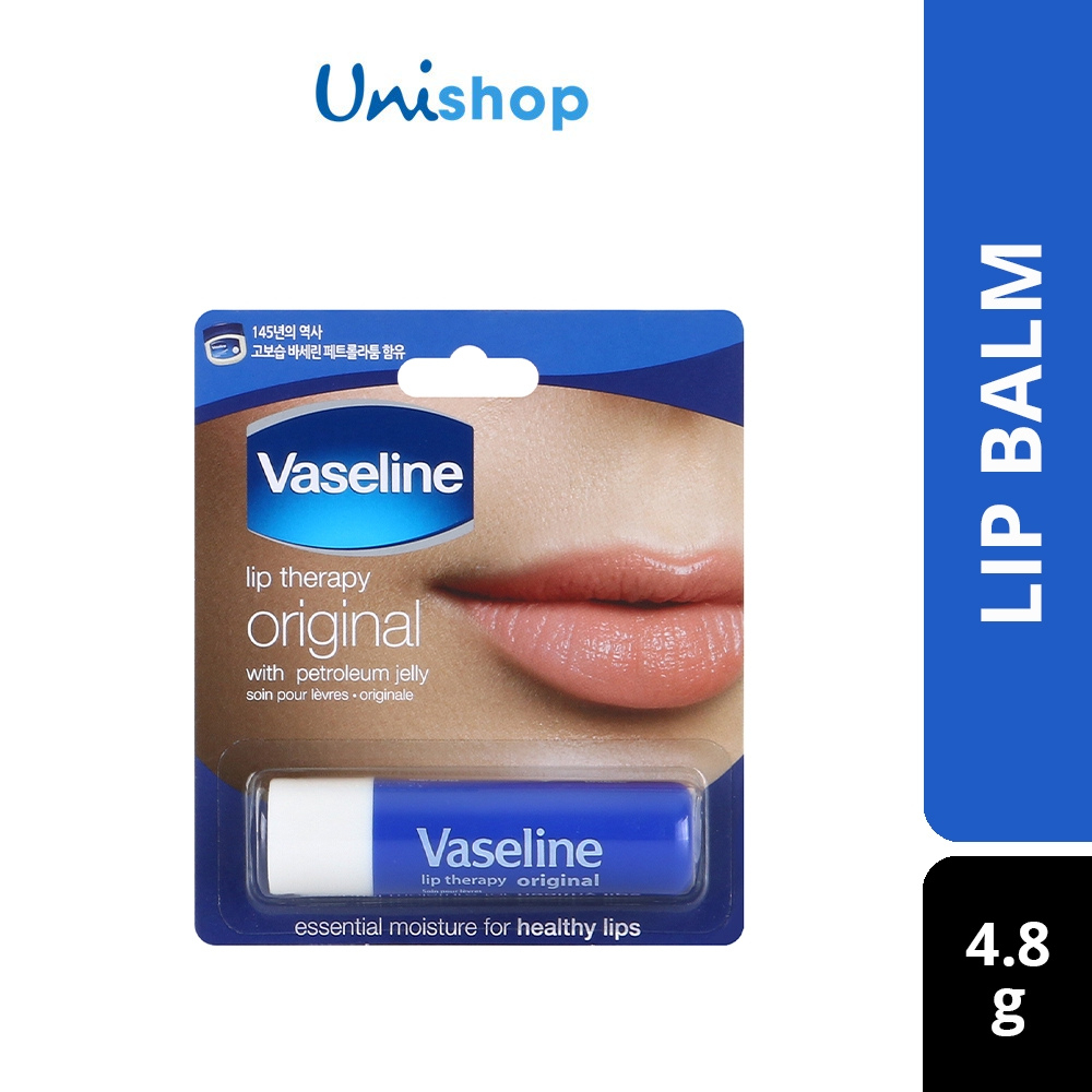 Vaseline Lip Therapy Original 4.8g | Shopee Malaysia