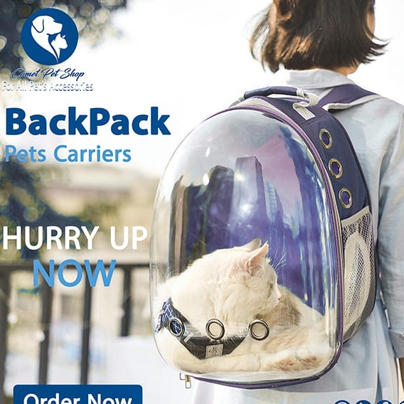 Pet Carrier Beg Kucing Cat Backpack Cat Bag Carrier Bag Kucing Murah ...