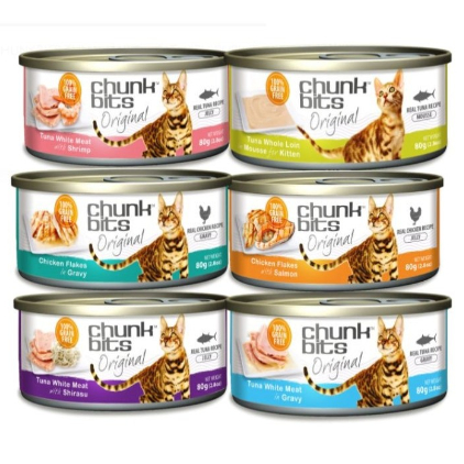 CHUNK BITS Cat Original 80g Wet Cat Food | Shopee Malaysia