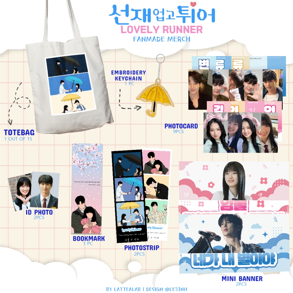 Lovely Runner Tote bag Fanmade Set | Shopee Malaysia