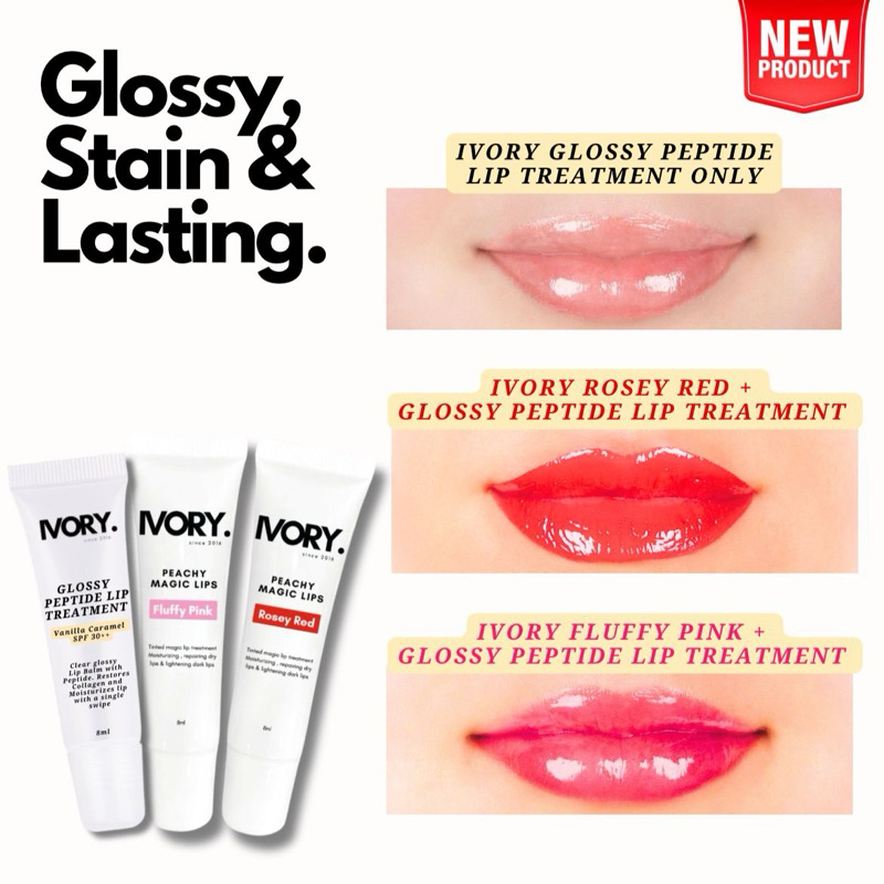 PEACY MAGIC LIPS (ivory secret) | Shopee Malaysia