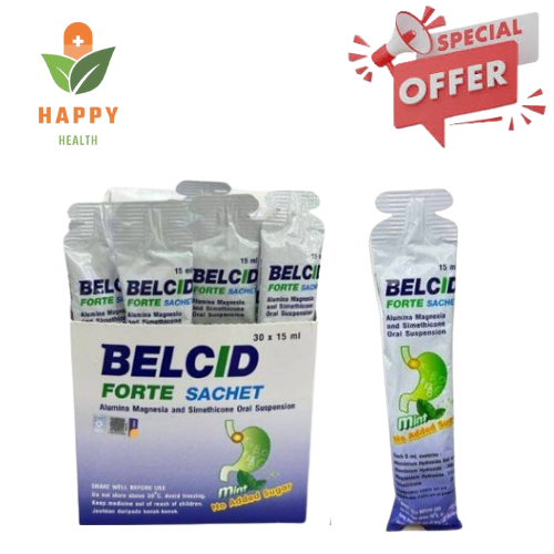 BELCID FORTE SACHET 15ML (1'S) - ANGIN / GASTRIK | Shopee Malaysia