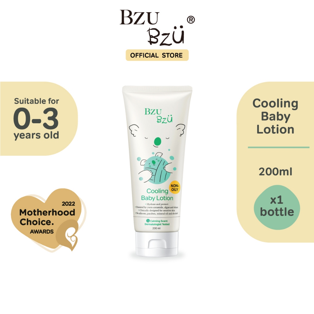 BZU BZU Cooling Baby Lotion Bundle Deal (200ml) | Shopee Malaysia