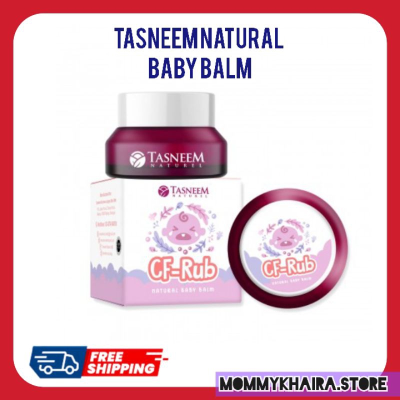 Tasneem Natural Baby Balm Fresh CF Rub Batuk/Selsema/Berkahak(tak boleh ...