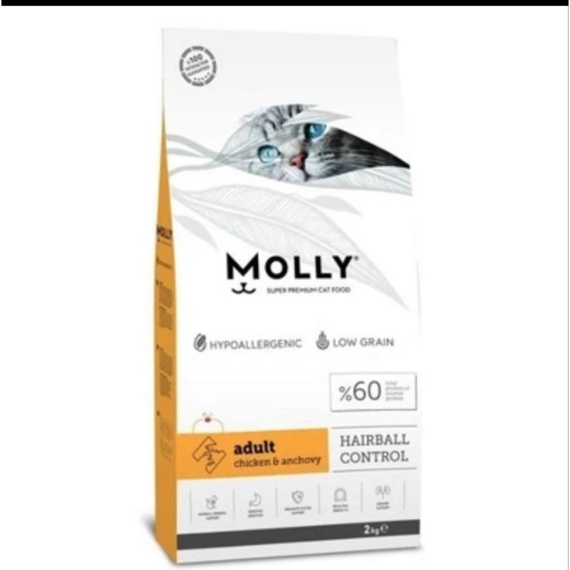 Molly Hairball Control REPACK 1kg | Shopee Malaysia