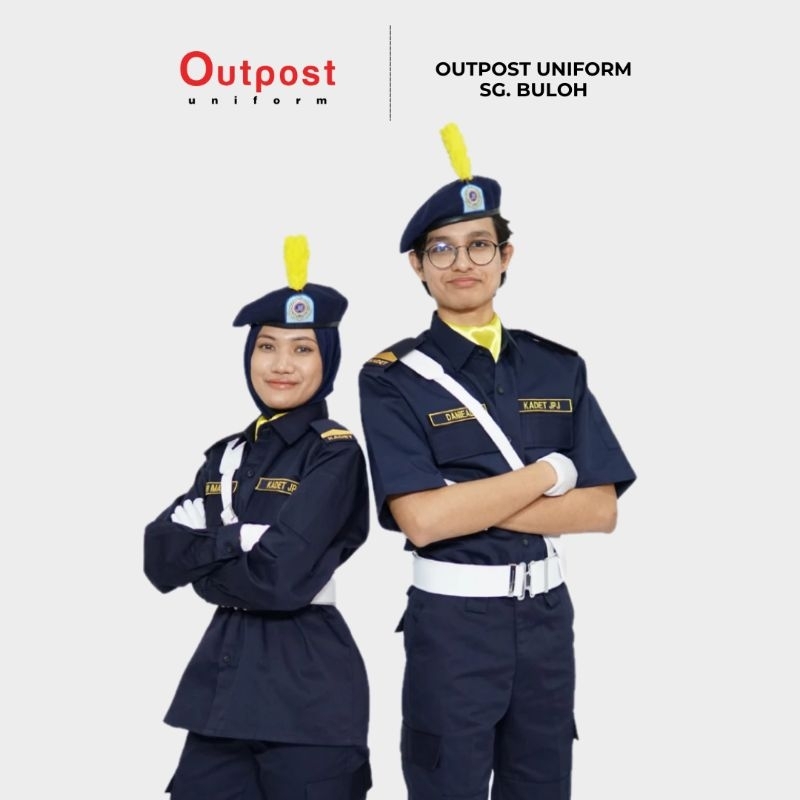 [BAJU SAHAJA KJPJ] Outpost Shirt/Kemeja Kadet Jabatan Pengangkutan ...