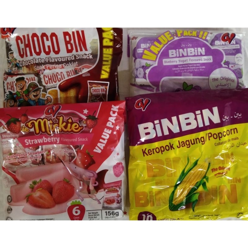 CV bin bin popcorn berbagai perisa 156g | Shopee Malaysia
