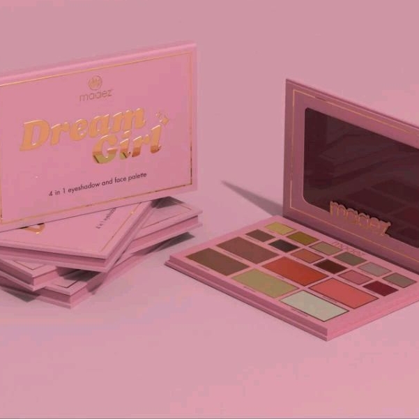 [Ready Stock] Maaez Eyeshadow & Face Pallete Dream Girl 4 in 1 | Shopee ...