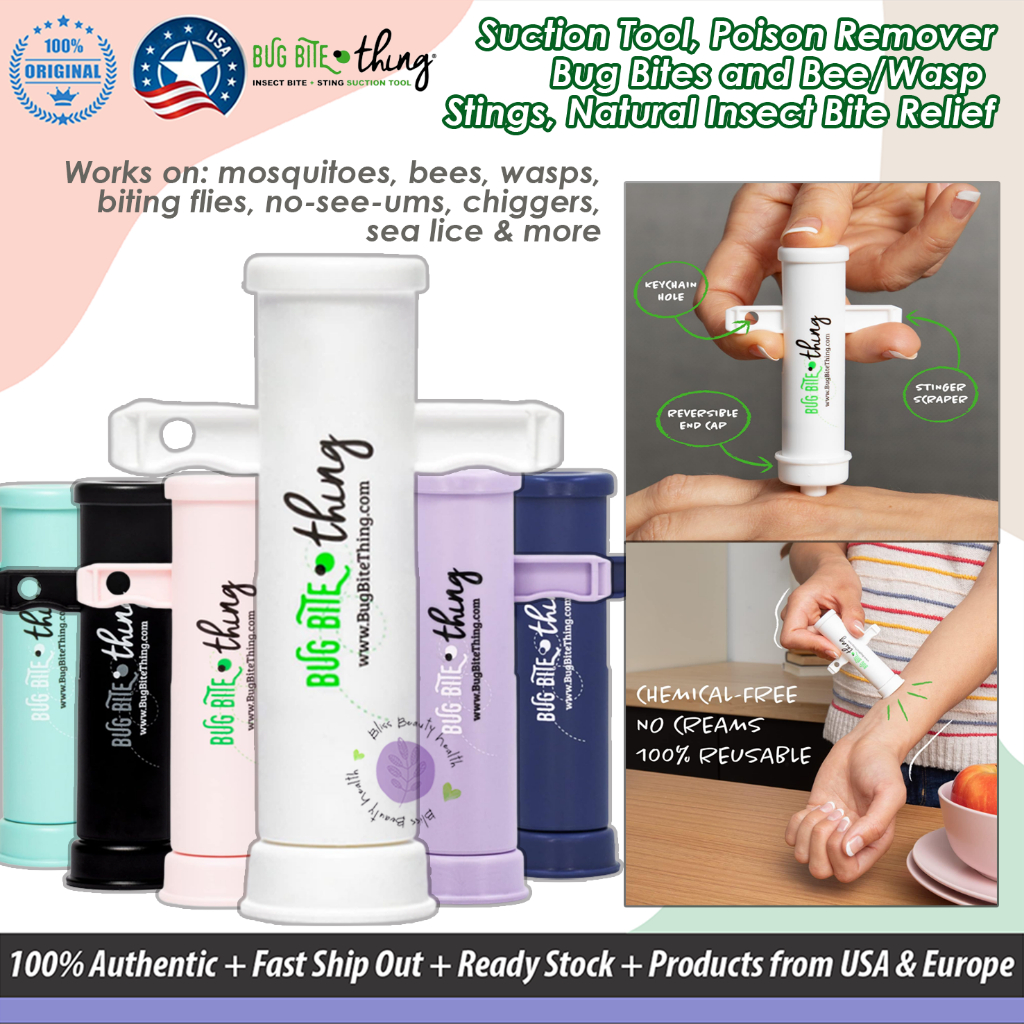 USA Authentic BUG BITE THING Suction Tool, Poison Remover - Bug Bites ...
