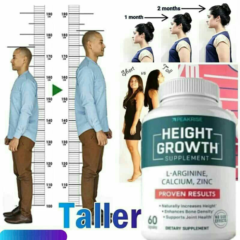 100% Original Products.60 Capsule.Natural Height Growth Supplement For ...
