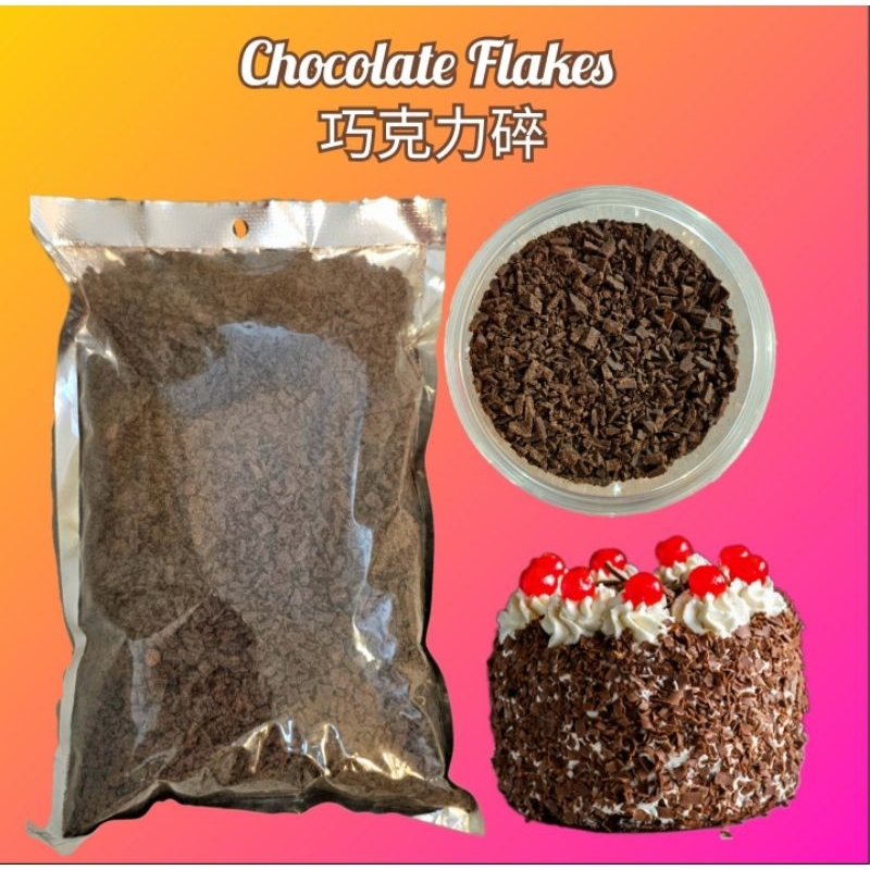 Chocolate Flakes/ Dark Chocolate Flakes 1kg/500g | Shopee Malaysia