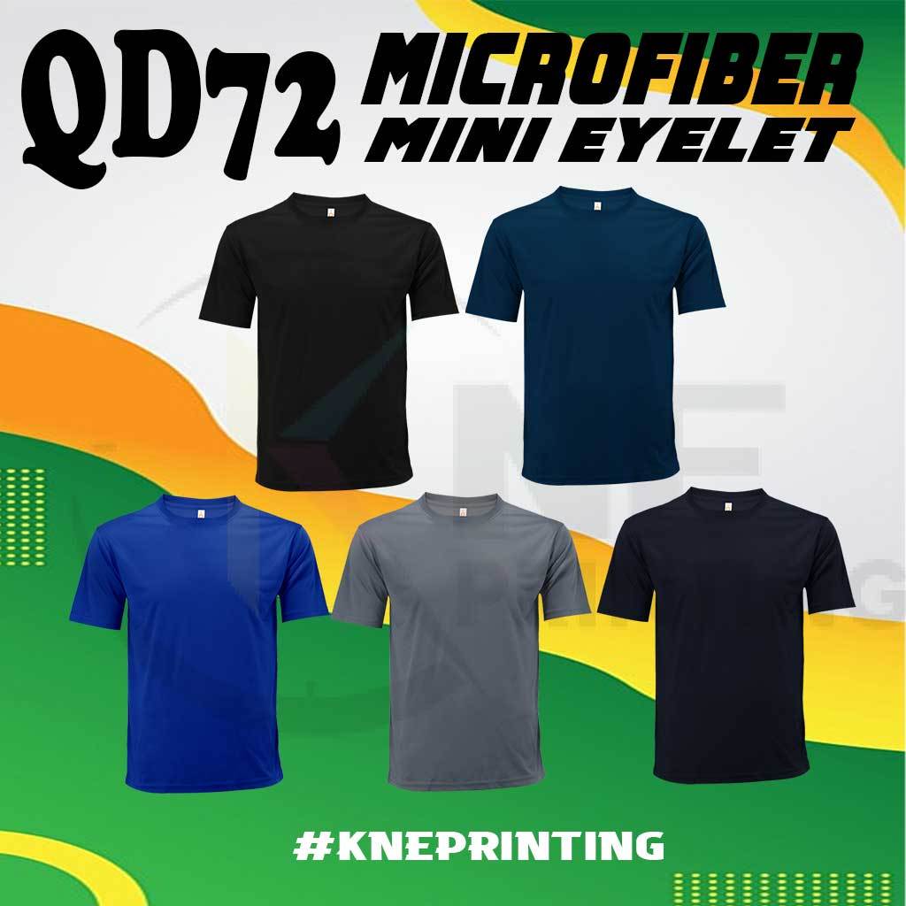 Oren Sport QD72 Plain Microfiber Mini Eyelet Round Neck Unisex (Group A ...