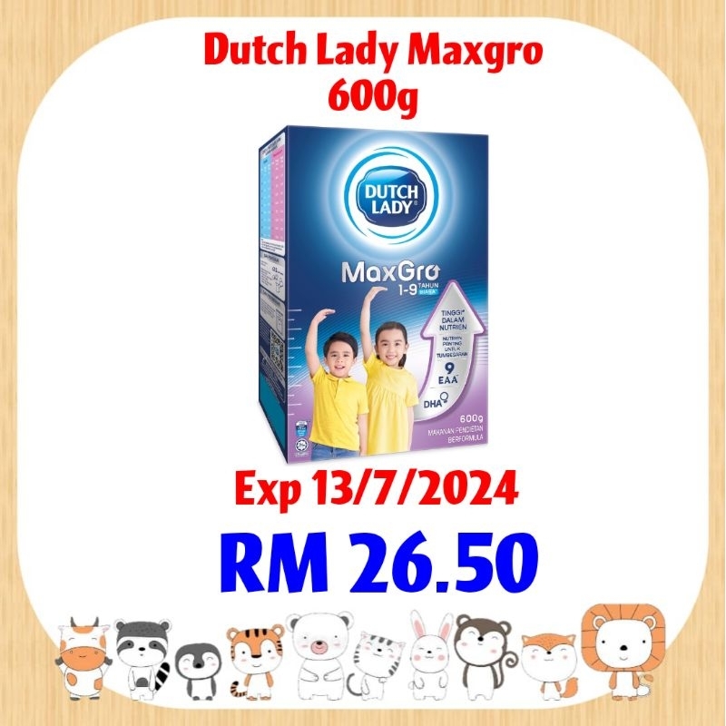 Dutch Lady Maxgro 600g/1.2kg | Shopee Malaysia