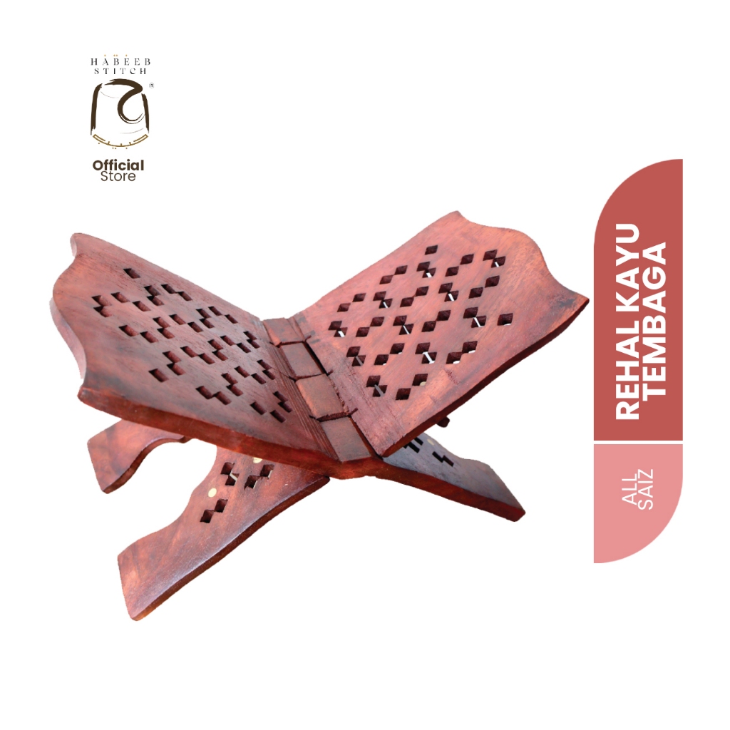Rehal Kayu Tembaga [Rehal Al-Quran Lipat] | Shopee Malaysia