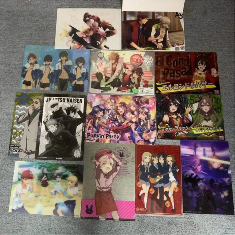 ANIME PERIPHERAL FOLDER/ MINI FOLDER/POSTER/A5 POSTCARD [UMA MUSUME ...