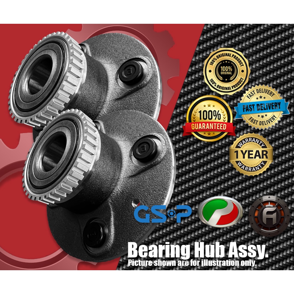 PERODUA | GSP REAR WHEEL BEARING HUB ASSEMBLY | GENUINE | 1 YEAR ...