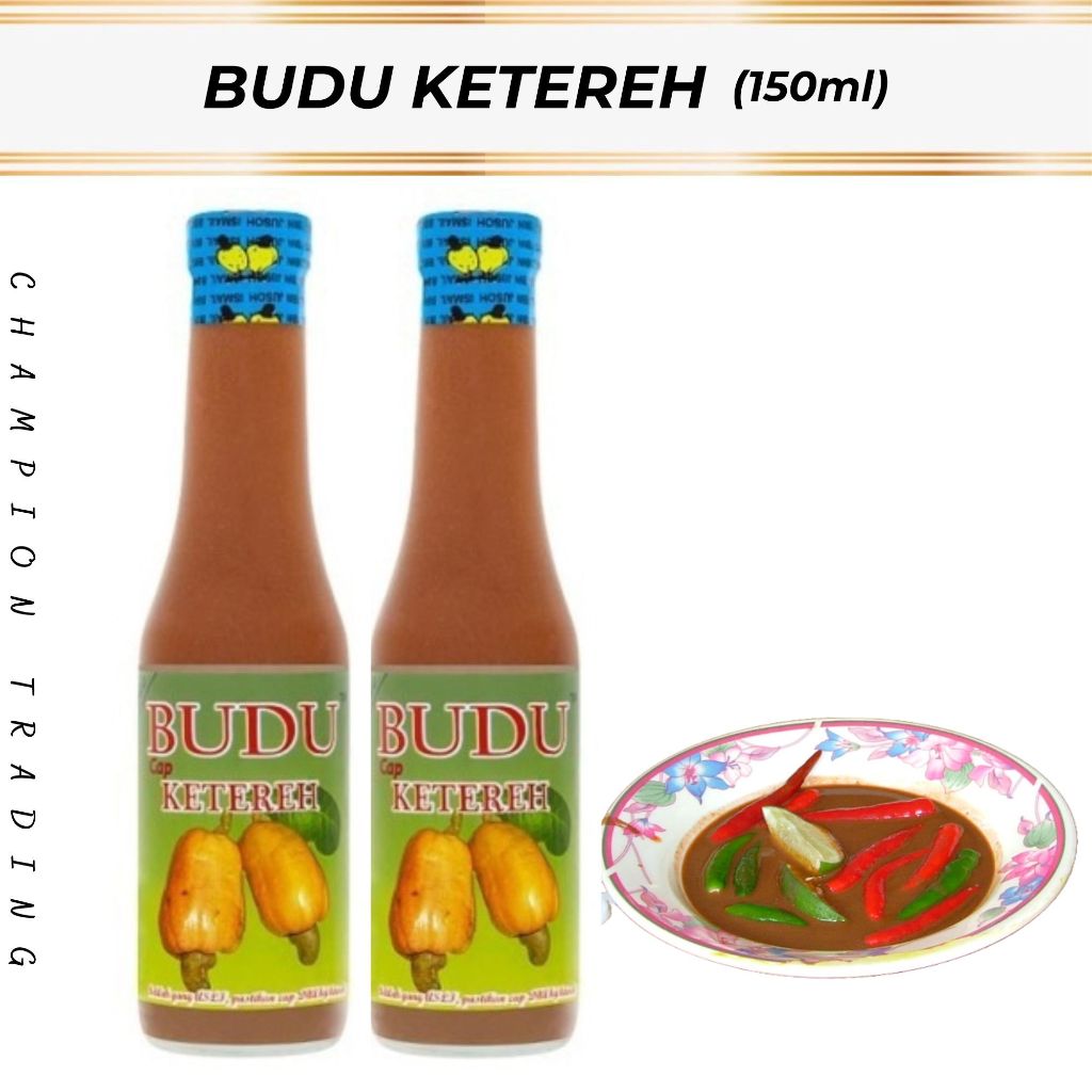 BUDU CAP KETEREH KELANTAN (150ml) | Shopee Malaysia