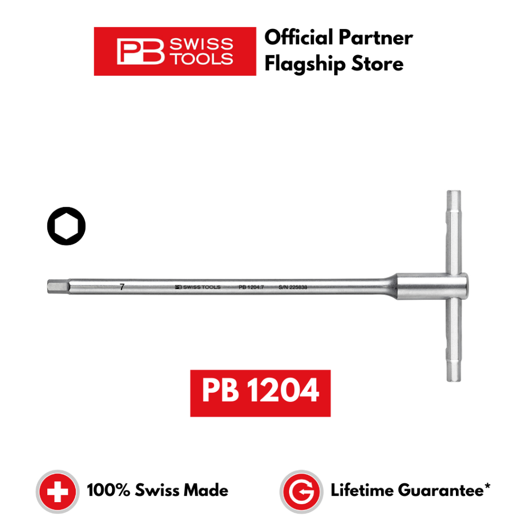 Sliding T-handle Screwdrivers PB Swiss Tools PB 1204 | Shopee Malaysia