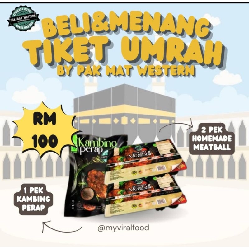 Promosi Combo Qurban 100 Pak Mat Western | Shopee Malaysia